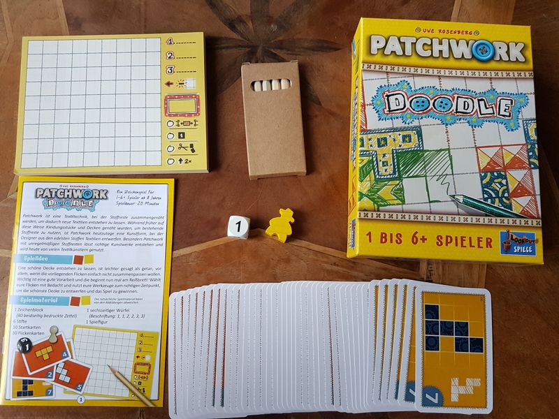 Patchwork Doodle - Board Game - บอร์ดเกม - Board at Home Board Game Store - ThaiPick
