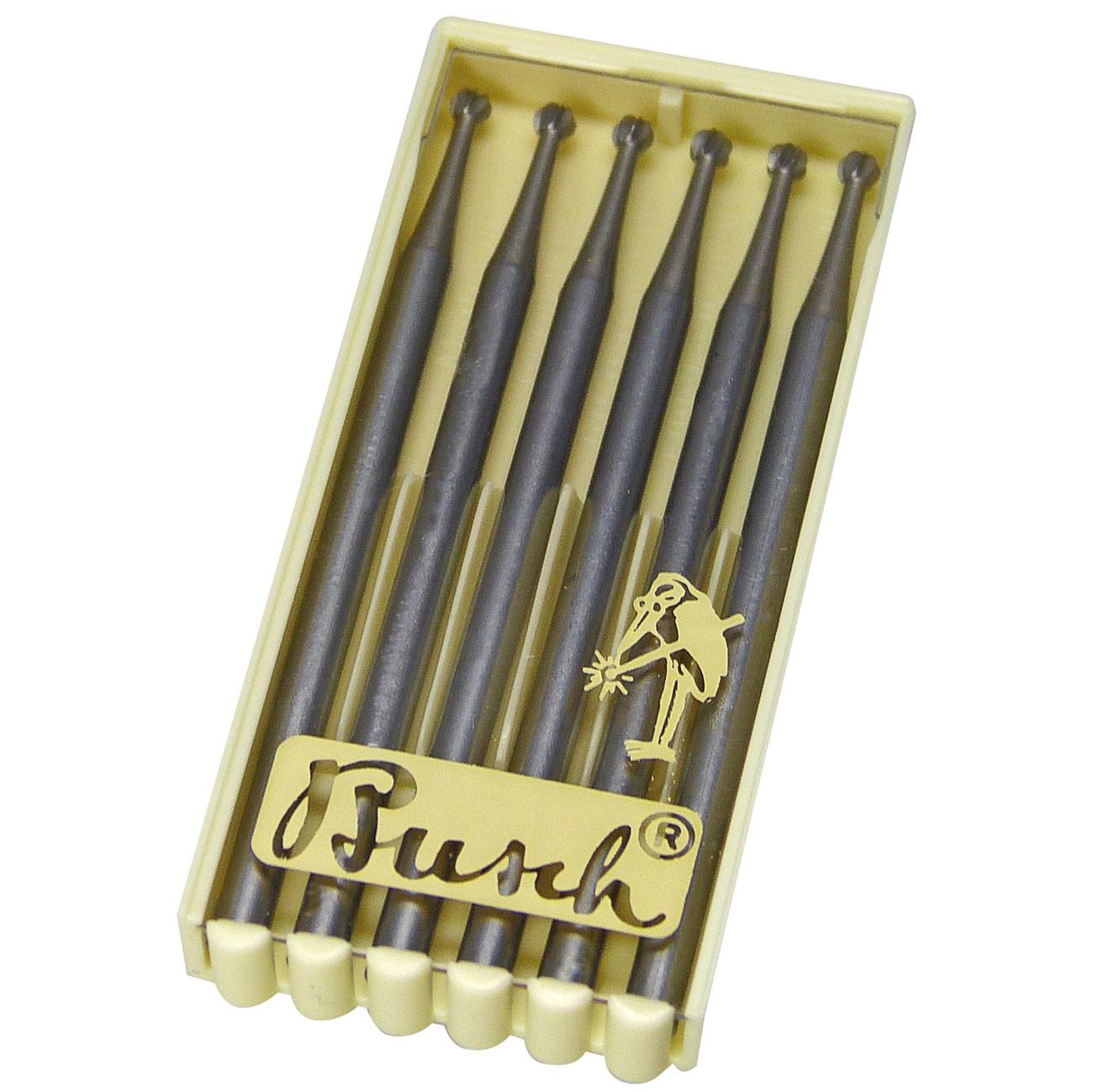 เม็ดมะยมบูช ดอกเจีย BUSCH STEEL BURS Fig1(1 ตลับมี 6 ชิ้น)#006 - DDTool ...