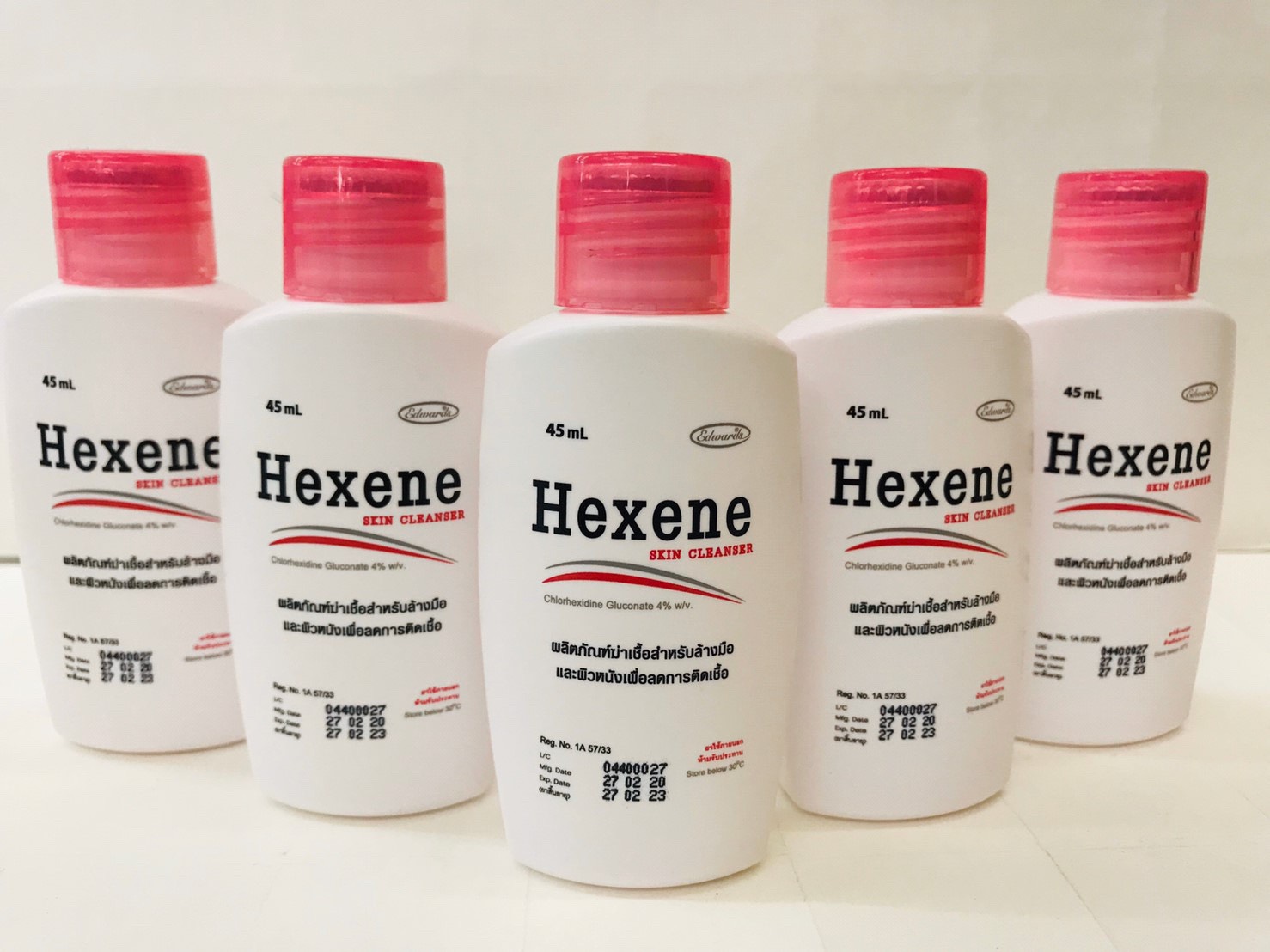 HEXENE skin cleanser ขนาด100ml - waraporn pharma - ThaiPick