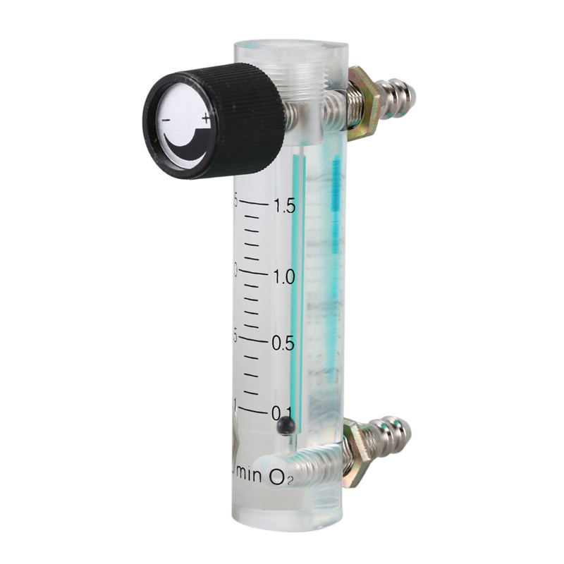 0.1-1.5LPM 1.5L Oxygen Flow Meter Flowmeter with Control Valve for ...