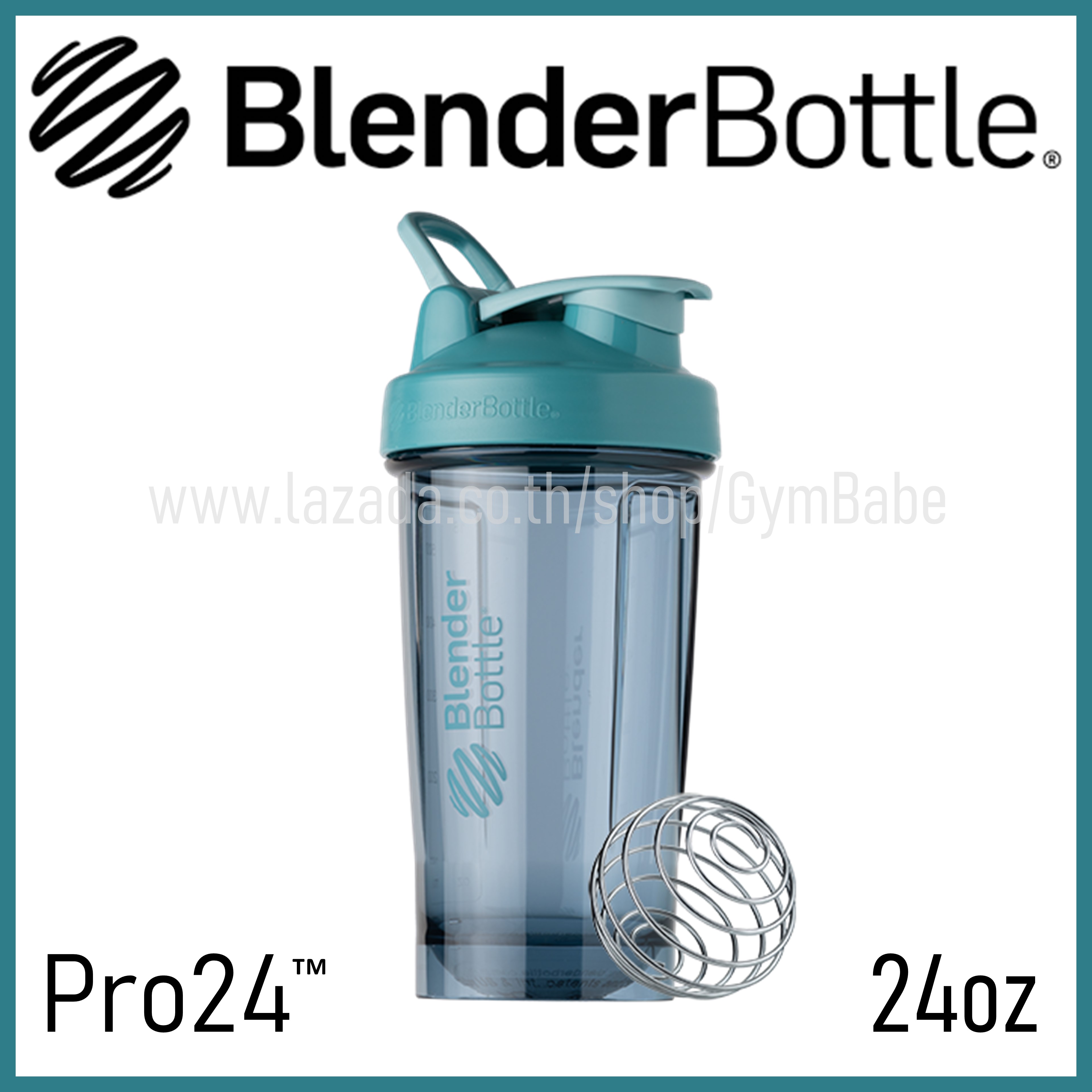 (Pro24) แก้วเชค BlenderBottle รุ่น Pro Series ขนาด 24oz แก้วShake ...