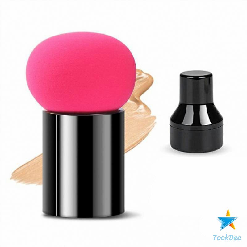 TookDee ฟองน้ำแต่งหน้า Perfect Puff รูปเห็ด นุ่มมาก มีกล่องเก็บ Makeup Tools | Lazada.co.th