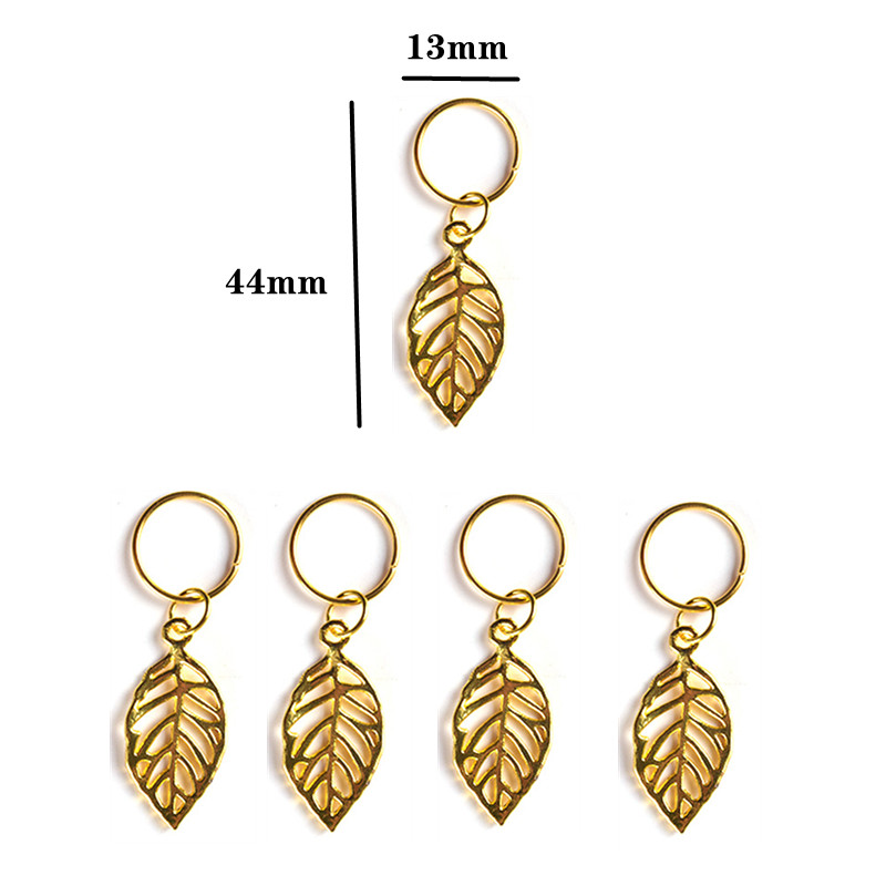 5-50pcsbag Silver Metal Hair Rings id Dreadlocks Bead Hair Cuffs Dread ...