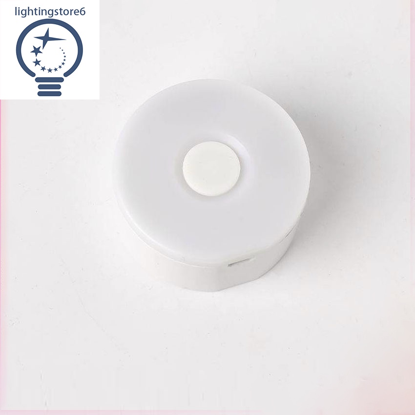 โคมไฟหัวเตียง 0.6w LED โคมไฟ ยึดผนังด้วยแม่เหล็ก ชาร์จ LED Button night ...