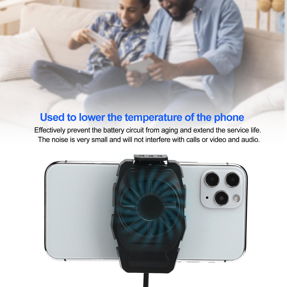 Mini Portable Mobile Phone Cooler Cooling Fan Universal USB Cell Phone ...