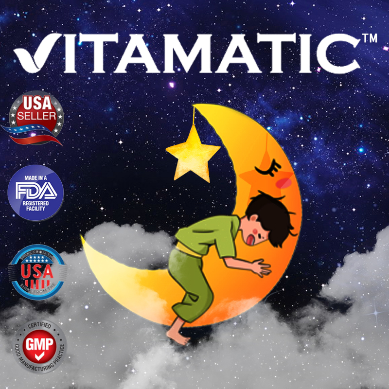 อาหารเสริม Vitamatic Sleep 20 มก. เม็ด - 120 แคปซูล ช่วยในการฟื้นฟู ...