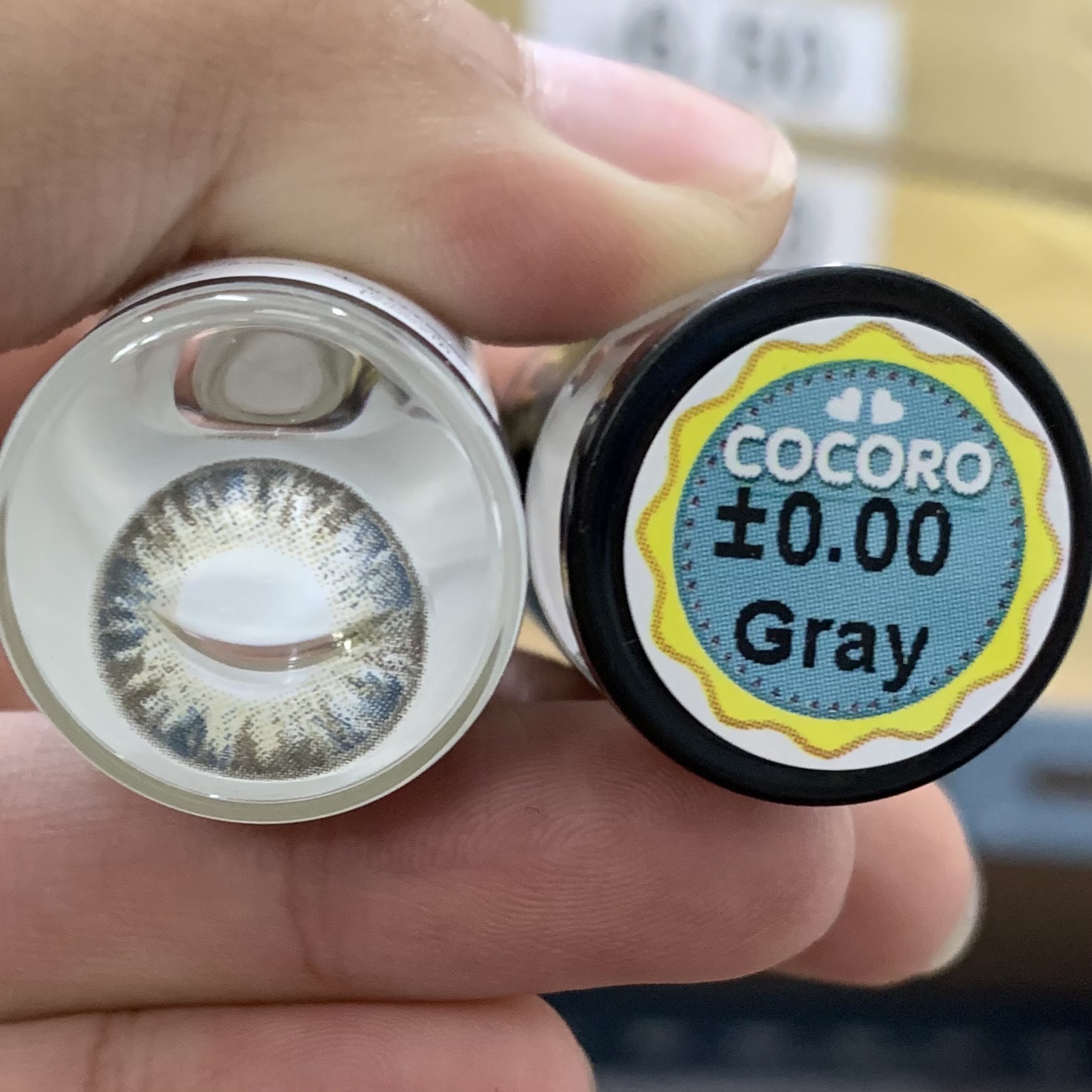 คอนแทคเลนส์ Wink Lens Cocoro(Gray,Brown,Blue) ค่าสายตา 0.00 ถึง -10.00 | Lazada.co.th