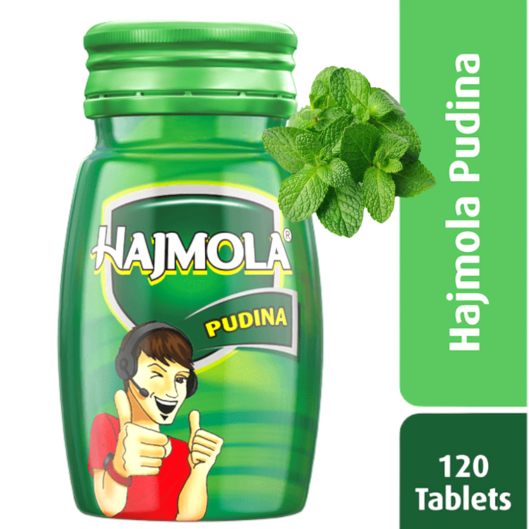 Dabur Hajmola Digestive 120 Tablets - (Pudina-Mint Flavour ). | Lazada ...
