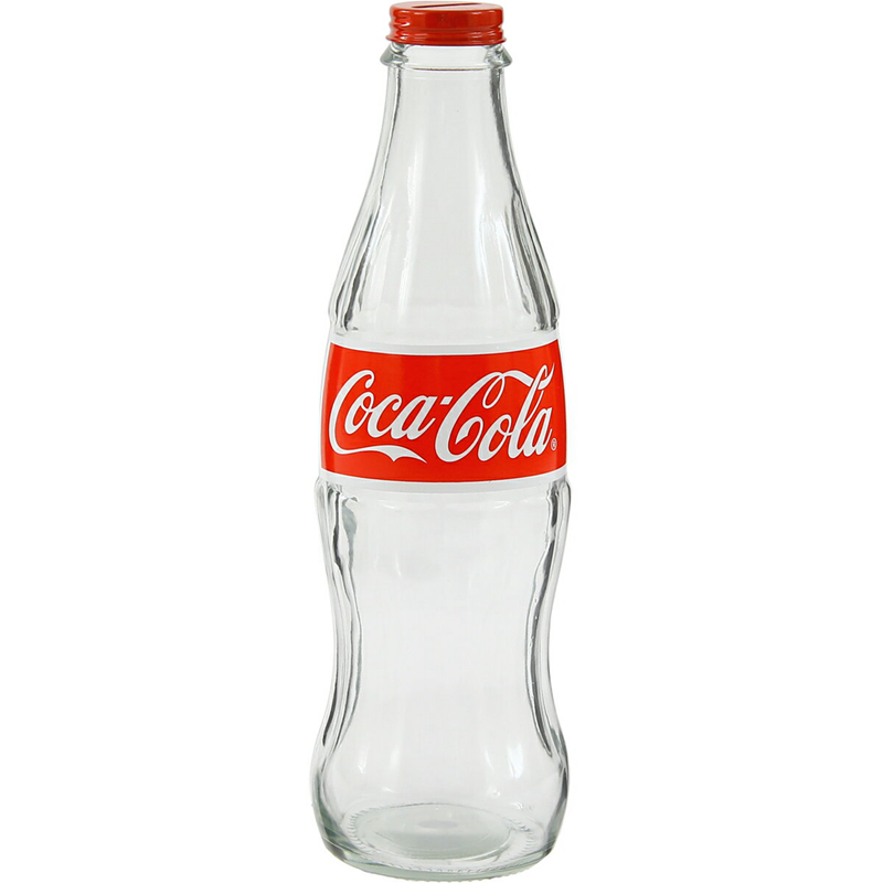 Gift boxes super-sized American van giant Coca-Cola 1 l glass bottles ...