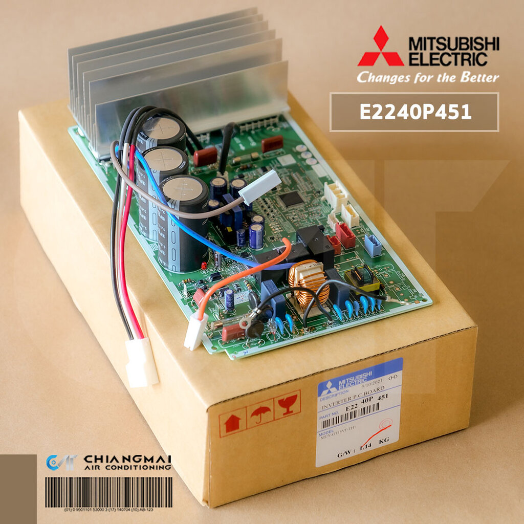 E2209A440 แผงวงจรแอร์ Mitsubishi Electric แผงบอร์ดแอร์มิตซูบิชิ แผง ...