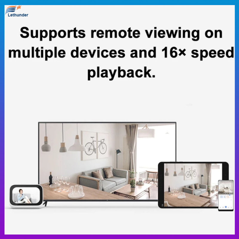 Smart Home Security Camera 2k Monitor 1296p Hd Ultra-Clear Ip Panoramic ...