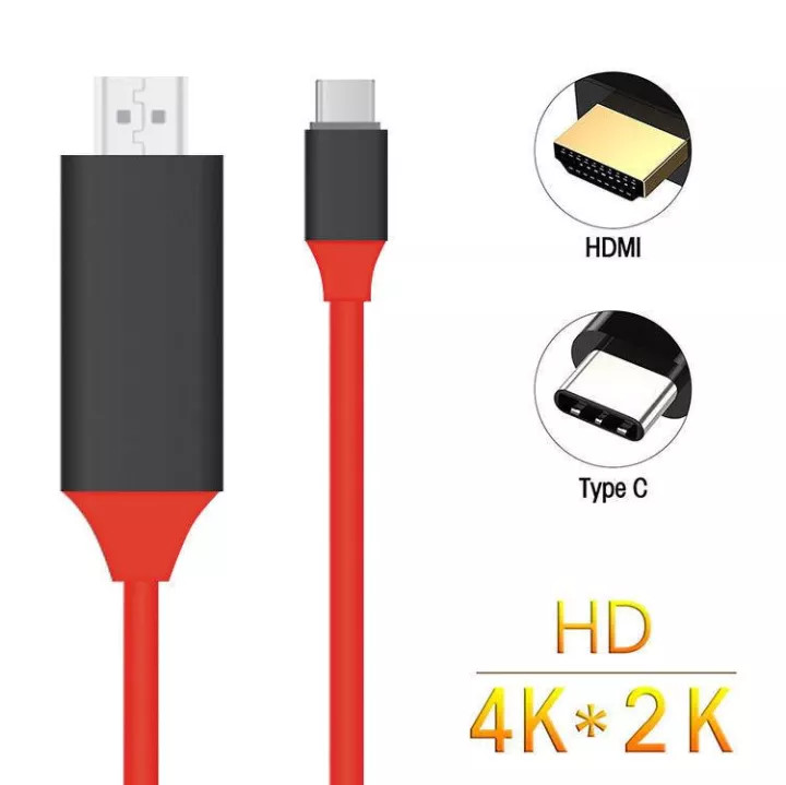 สายแปลง USB C to HDMI Cable Type C to HDMI Video Adapter For Macbook ...