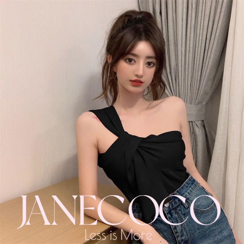 JaneCoco ออกแบบด้วยความคิดสร้างสรรค์ของเสื้อน่องราบสั้น แบบมีสรรค์ผสม ...