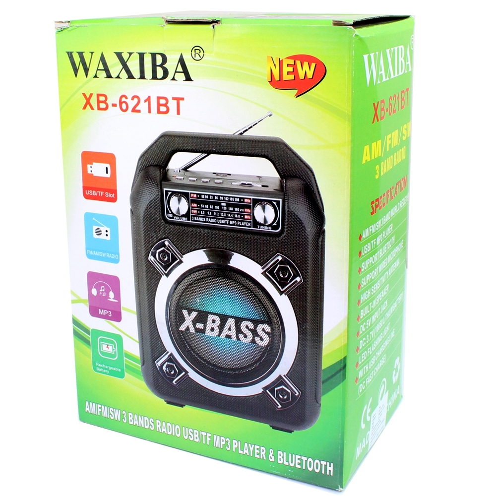 Telecorsa วิทยุ FM/AM WAXIBA รุ่น XB-621BT รุ่น radio-bluetooth-usb ...