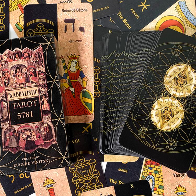 Classic Kabbalistic Tarot Cards Original Classic Tarot Cards Deck Fate ...