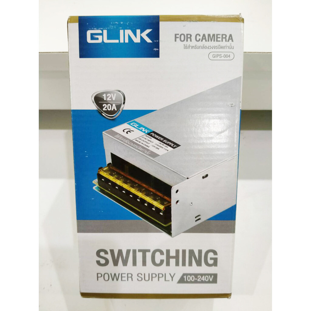 GLINK SWITCHING POWER SUPPLY ใช้สำหรับกล้องวงจรปิด รุ่น GIPS-001 GIPS-003 GIPS-004 - แบบเลือก ...