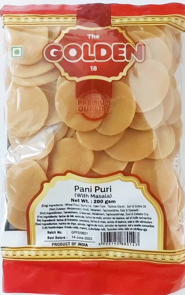 Golden Pani Puri Papad 200g | Lazada.co.th