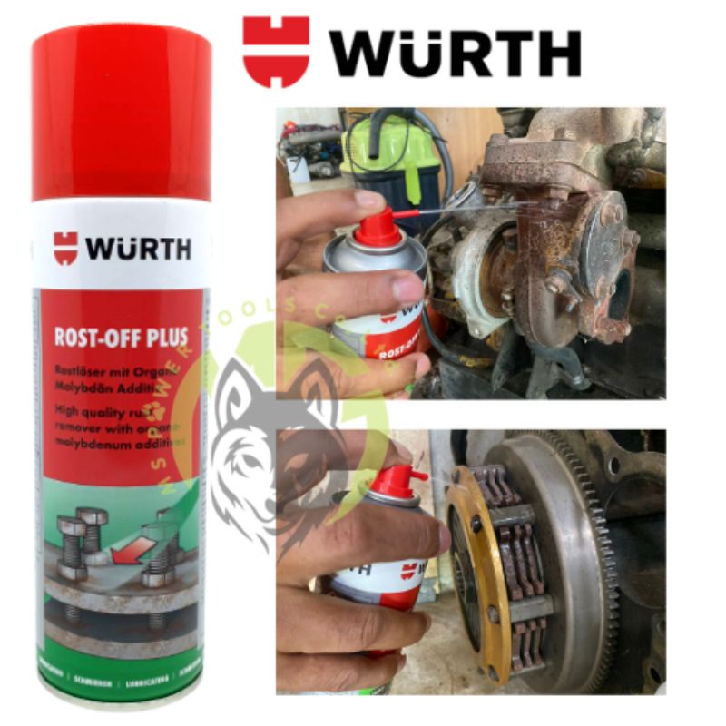 น้ำยาขจัดสนิมคุณภาพสูงจากเยอรมัน WURTH RUST REMOVER ROST-OFF PLUS ...