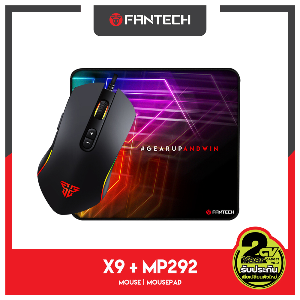 FANTECH Gaming Mouse เมาส์เกมมิ่ง ออฟติคอล ความแม่นยำสูงปรับ DPI 800 ...