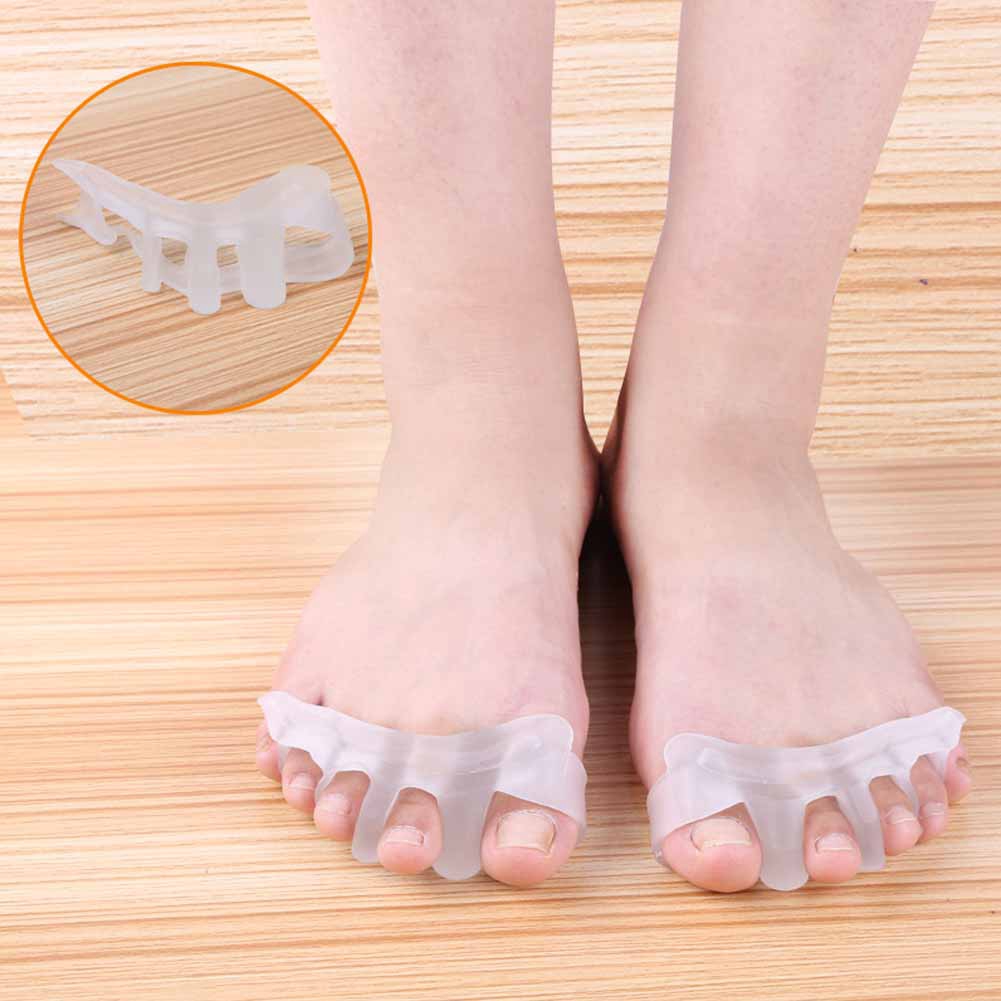 2pcs Toe Bunion Splint Straightener Separator Spacer Pain Relief - f6u4 ...