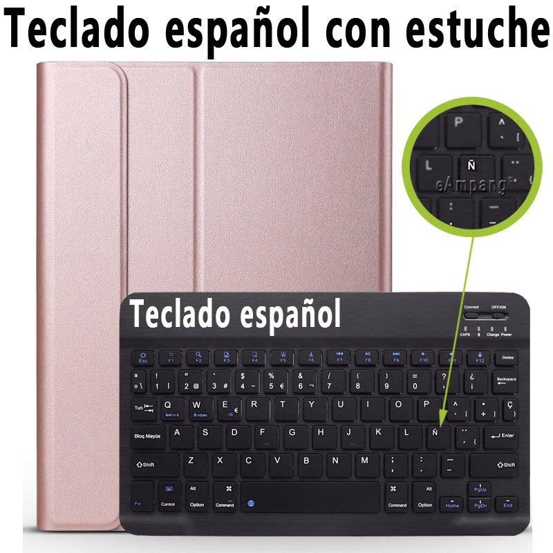 Wireless Keyboard Leather Case for Samsung Galaxy Tab A A6 10.1 2016 ...