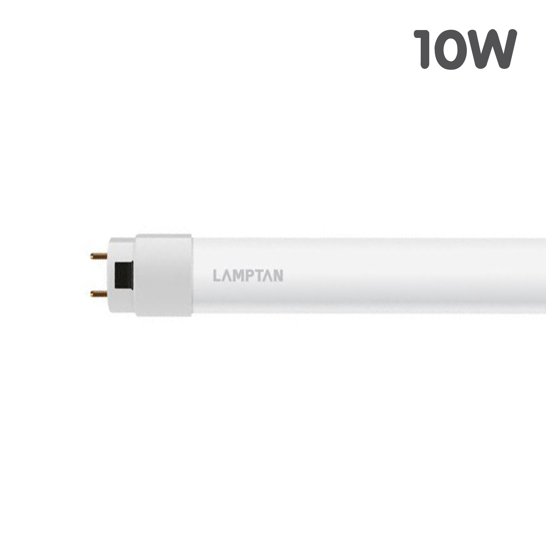 Lamptan (แพ็ค30หลอด) 10w 20w LED T8 Tube Gloss V2 Lyn-Guard ไฟเข้า 2 ทาง (Double Ended) แสงขาว ...