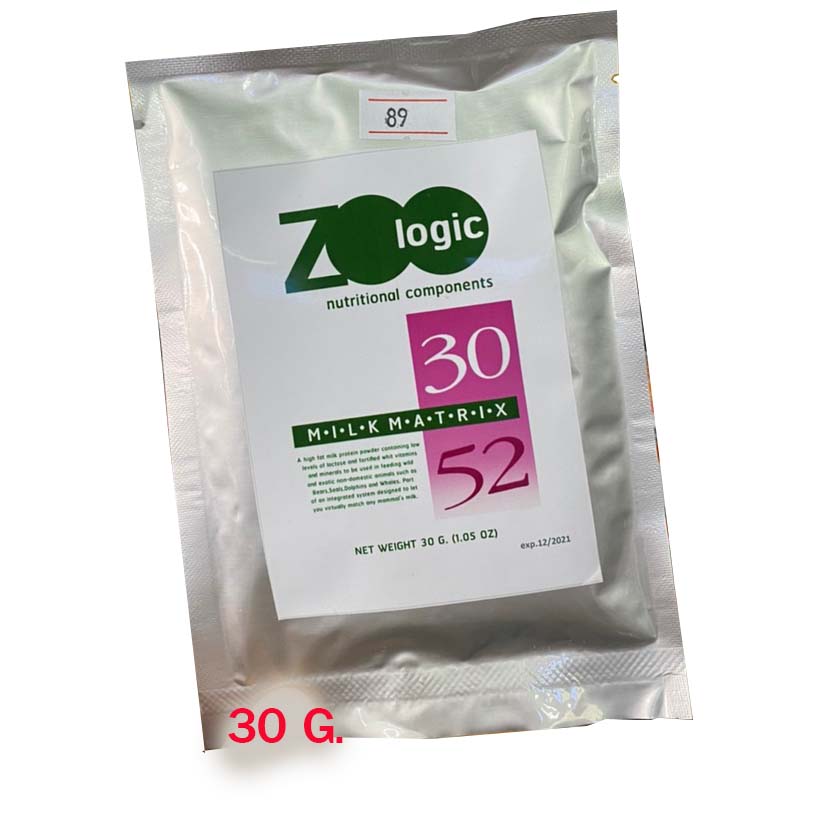 Zoologic Milk Matrix 3052 -ขนาด 30 กรัม ผลิตภัณฑ์ทดแทนนม Milk Matrix ...