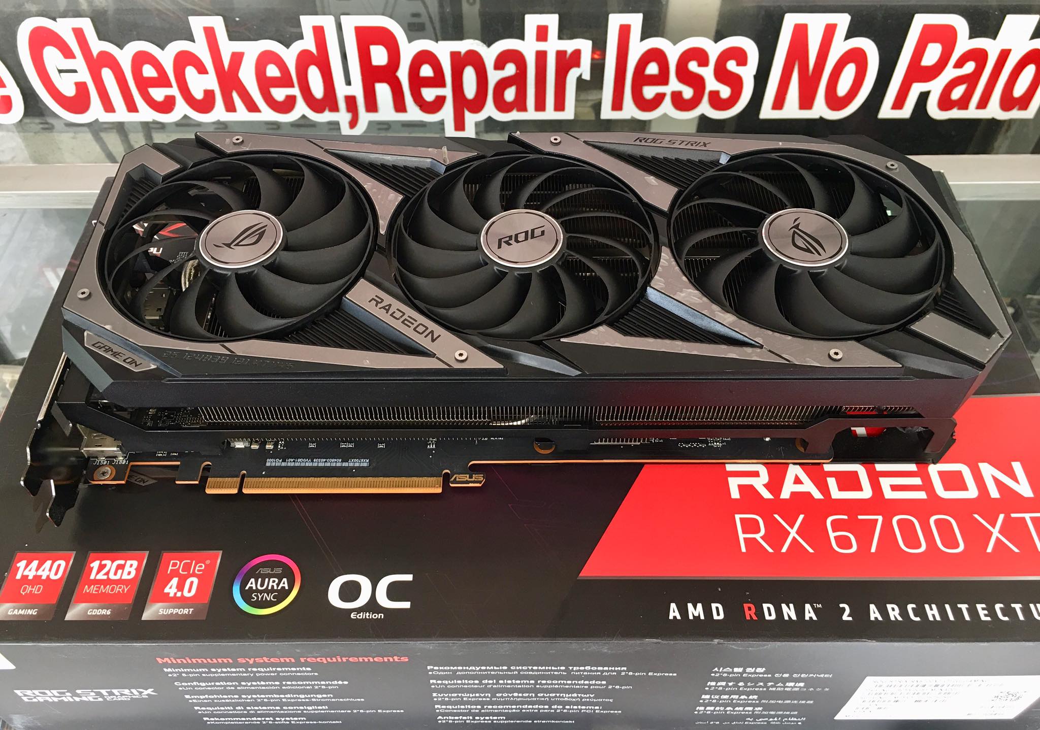 POWER COLOR RX6700XT HELLHOUND SPECTRAL WHITE 12GB GDDR6(1750580240818 ...