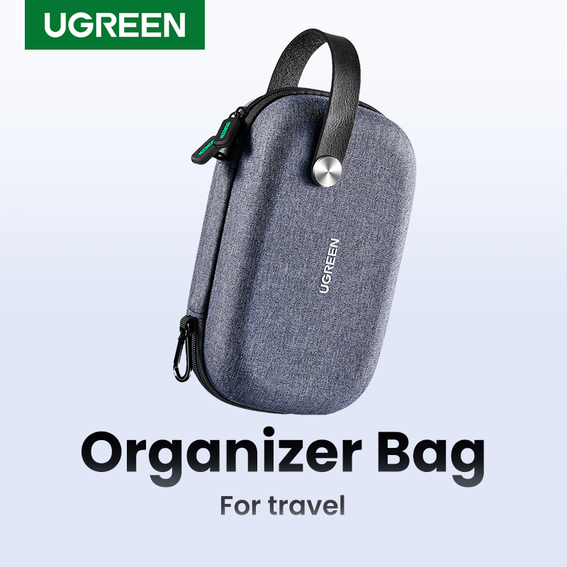 UGREEN Travel Electornics Accessories Organizer Bag External Hard Drive ...