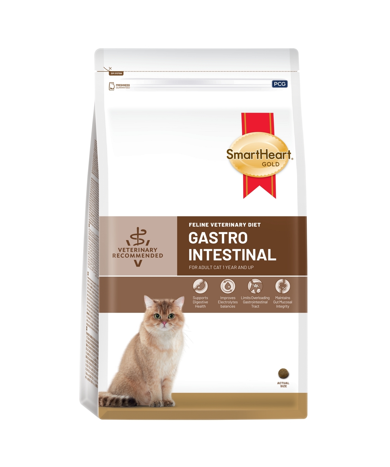 Smartheart gold Gastrointestinal อาหารแมวโรคทางเดินอาหาร ขนาด 400 กรัม ...