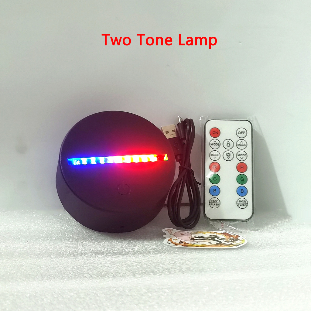 Anime Figure Acrylic Board Night Light Base Berserk Guts Genshin Impact ...