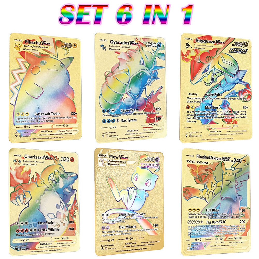 New Pokemon Cards In Japanese Version Vstar Vmax GX Mega Charizard ...