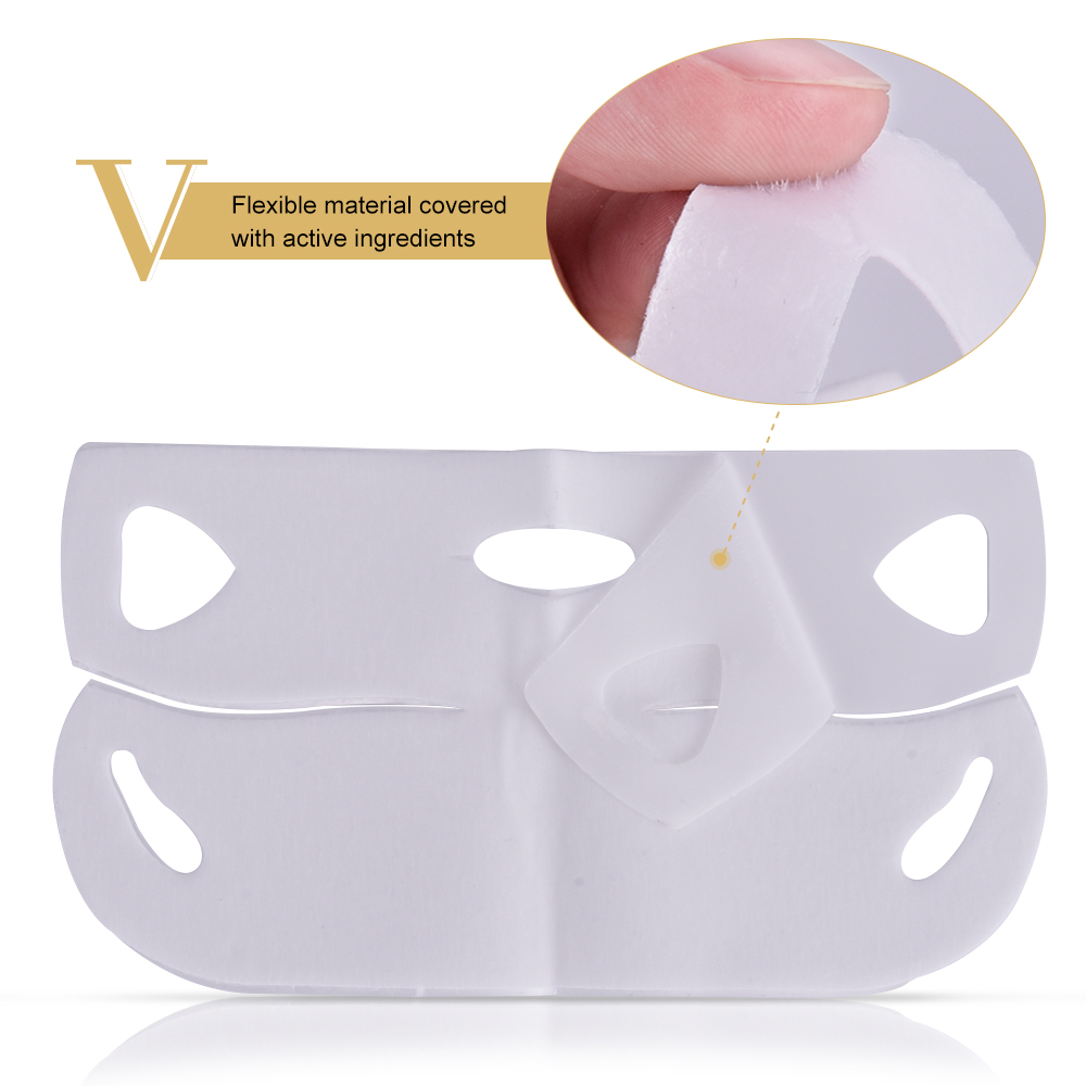 2020 New 4D Reduce Double Chin Tape Neck Firming Shape Mask Face Lift ...