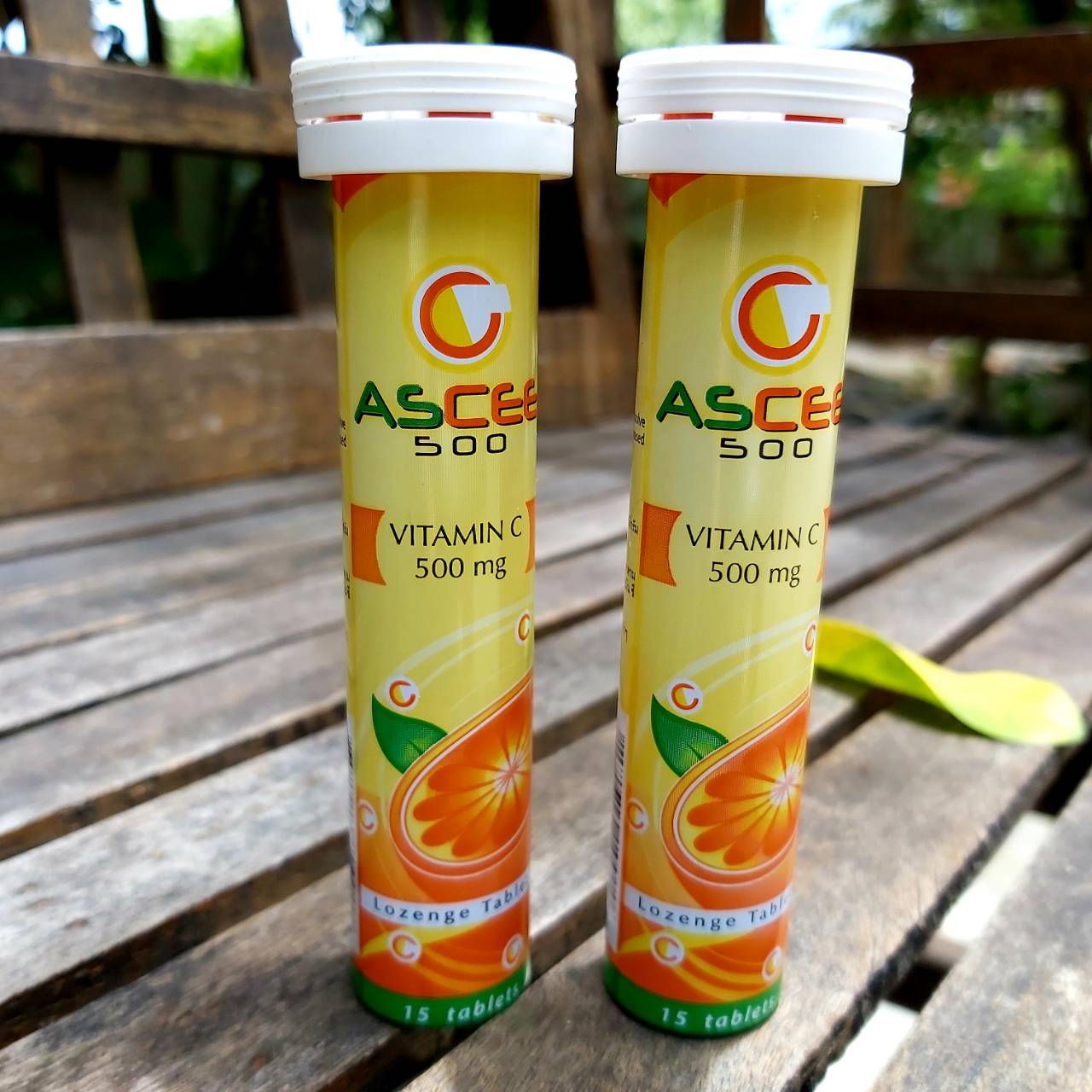 ASCEE 500 Vitamin C 500 mg. Lozenge Tablet แอสซี500 วิตามิน ซี 500 ...