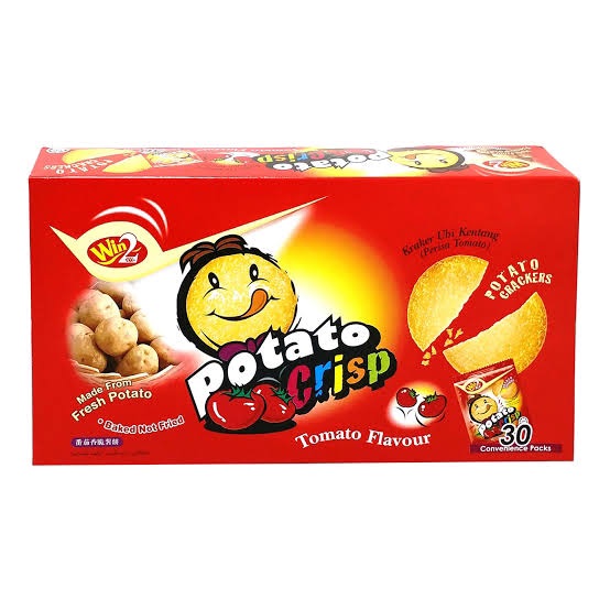 Win2 Baked Potato Crisp Crackers - Tomato วินทู ขนมปัง แครกเกอร์มัน ...