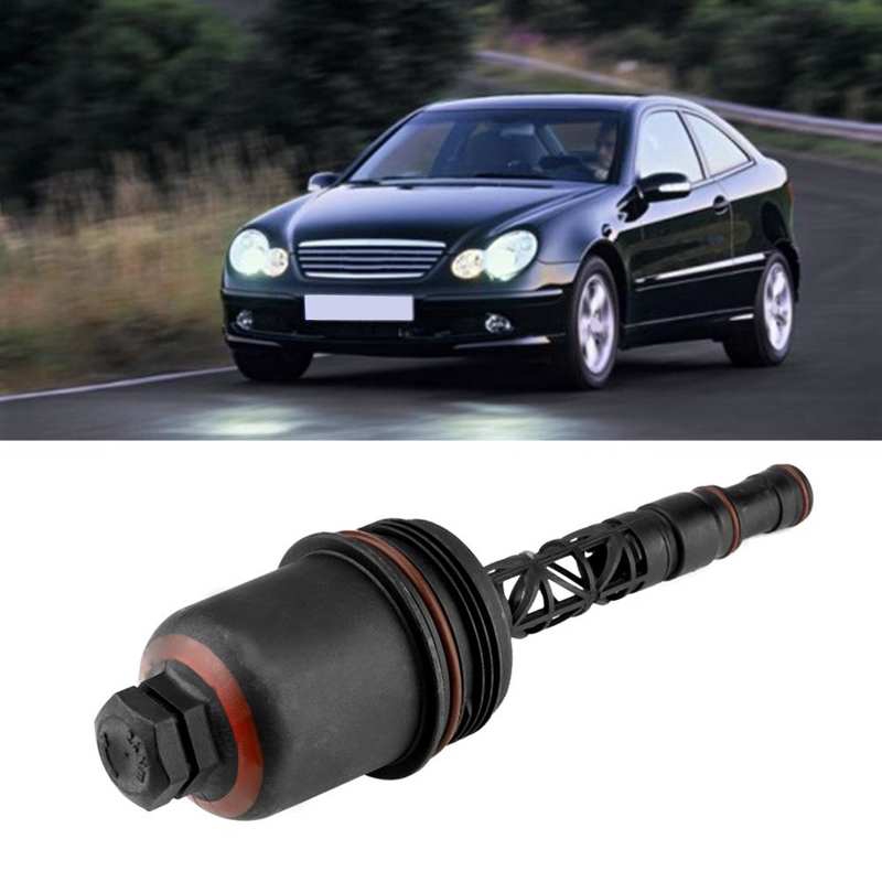 2711800338 Engine Oil Filter Housing Cap Cover Assembly for Mercedes ...