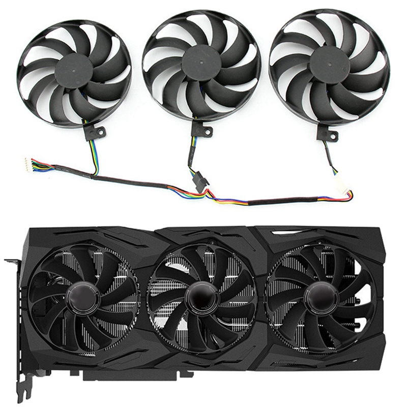 Graphics Card Replacement Cooler Fan for ASUS RX 5700 RX 5700 XT ...