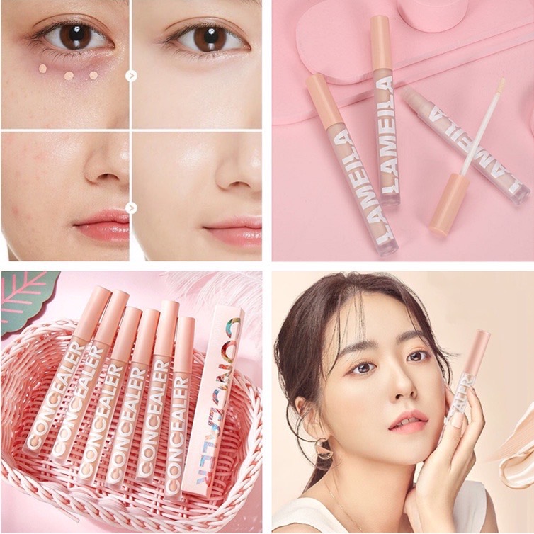 [ส่งเร็วพิเศษ!] Lameila Concealer คอนซิลเลอร์ ปกปิดขอบตาเรียบเนียนและ ...