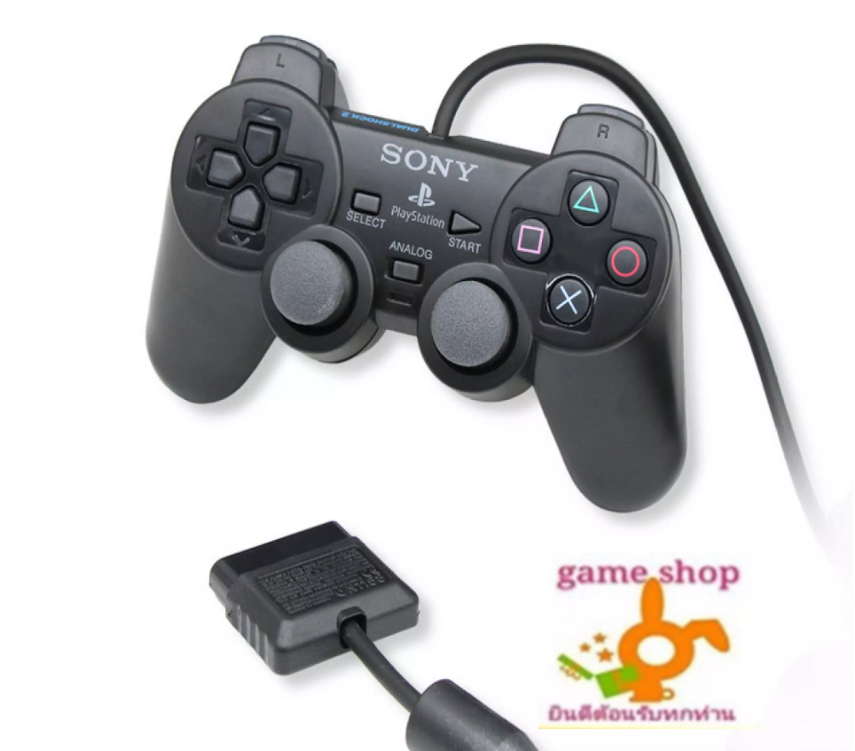 จอย ps2 จอยเกมPs2 (Ps.2 Joystick)(จอย Ps2)(Ps2 Joystick)(Joy Ps2)(Playstation 2 Joystick)(จอย ...