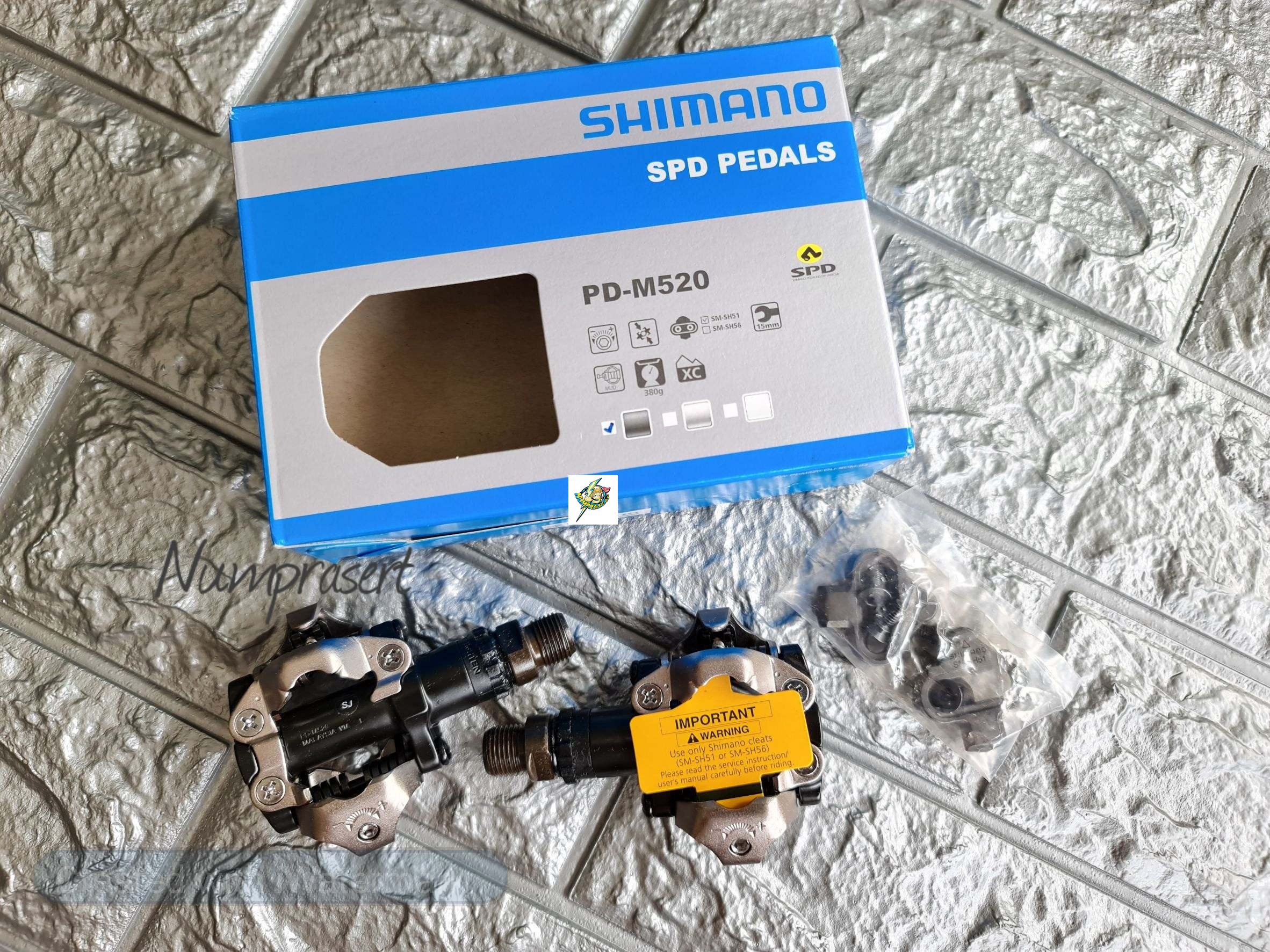 บันไดเสือภูเขา SHIMANO PD-M520 ของแท้100 - Numprasert - ThaiPick