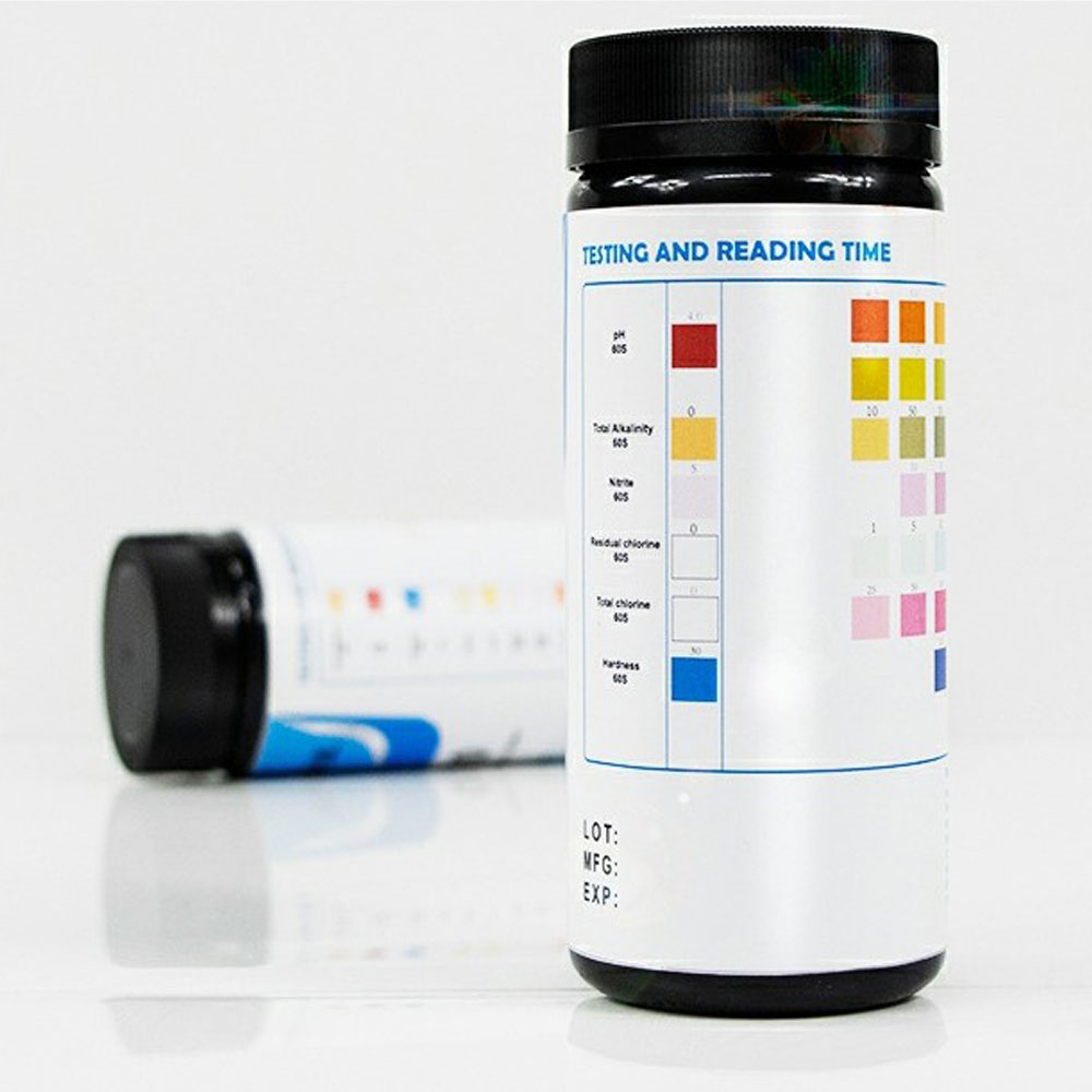 【blinngo】 50pcs 6 In 1 PH KH GH Nitrate Nitrite Aquarium Test Paper การ ...