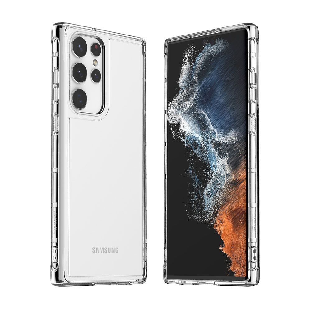 ARAREE Flexield เคสกันกระแทก Samsung Galaxy S22 Ultra สี Black / Clear ...