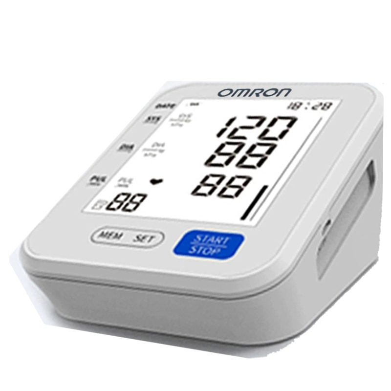 Omron HEM-U725A ประกันศูนย์ไทย 5 ปี (ฟรี Adapterถ่าน) ถุงเก็บของ 5 year warranty OMRON Automatic ...