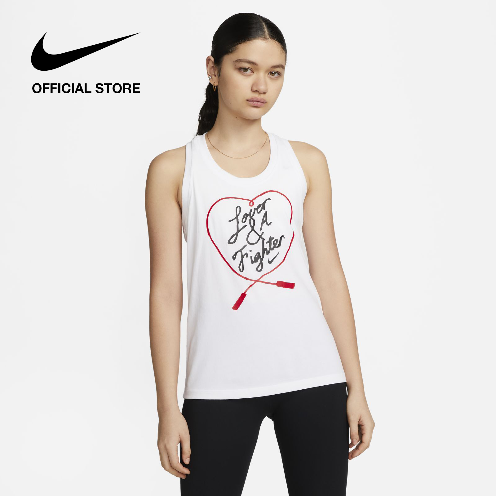 Nike Womens Dri-fit OC Tank - White - Nike - ThaiPick