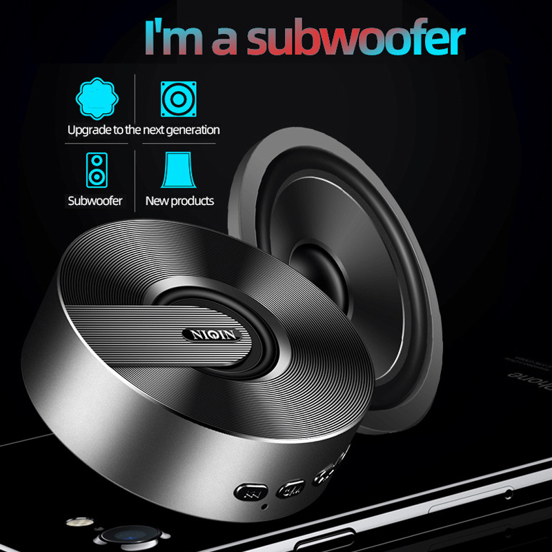 Bluetooth Speaker Mini Sound box Portable Small Soundbar Music Box De ...