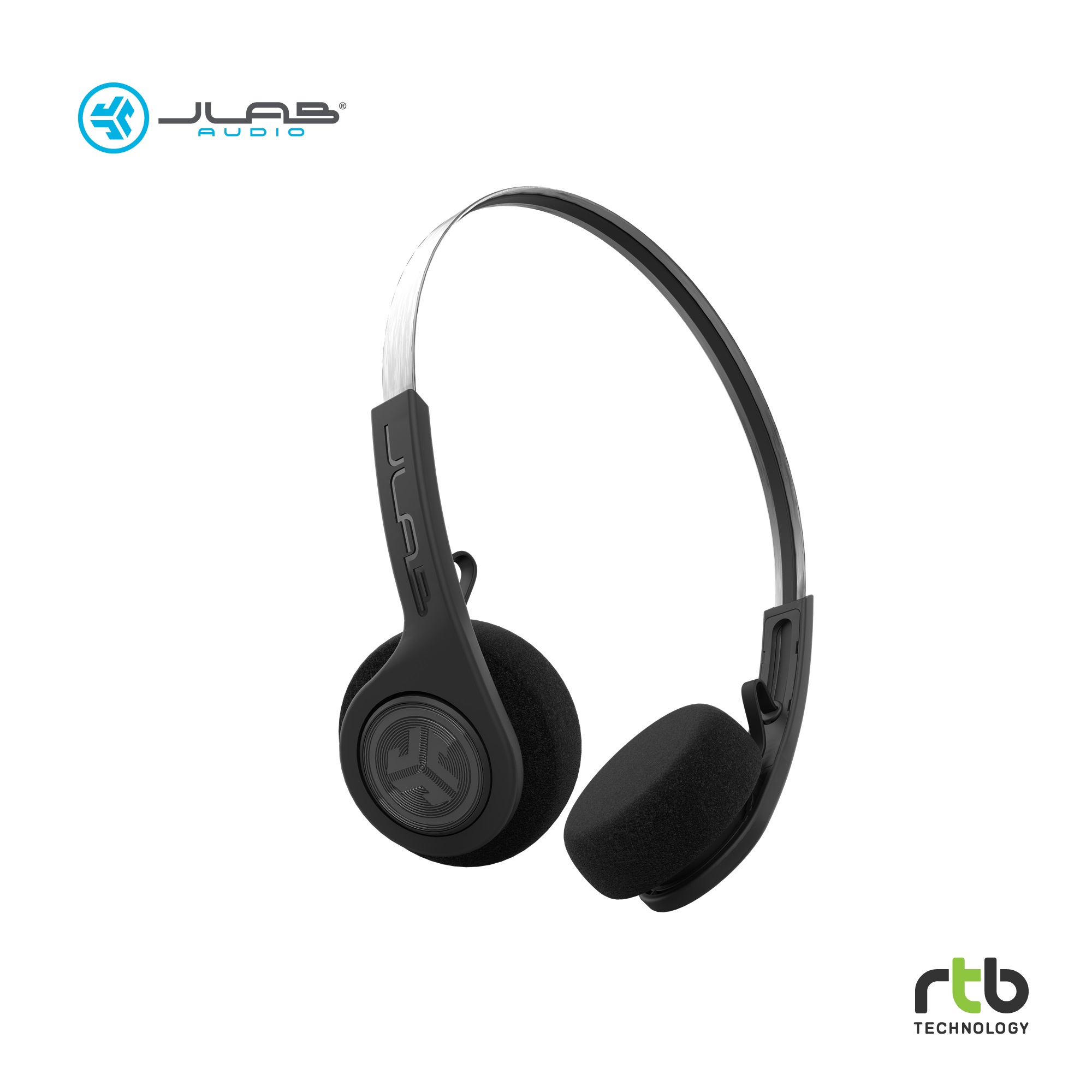 JLAB หูฟัง Wireless Retro รุ่น Rewind - Black - RTB - ThaiPick