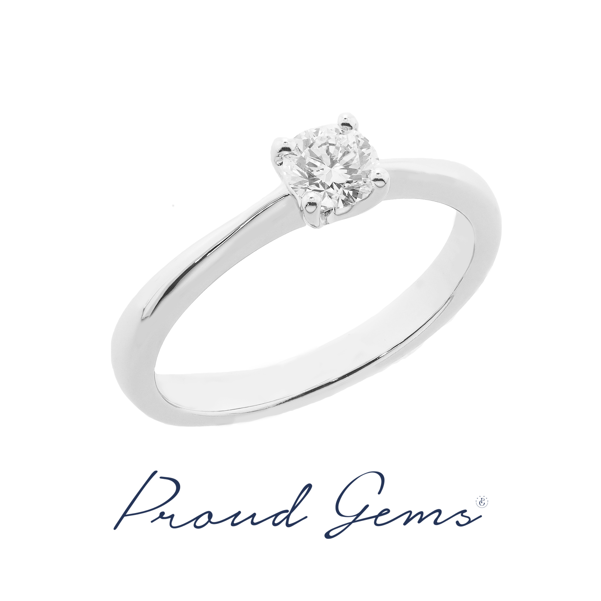 Proud Gems - Women's Engagement Ring (RE9694) - Proud Gems - ThaiPick