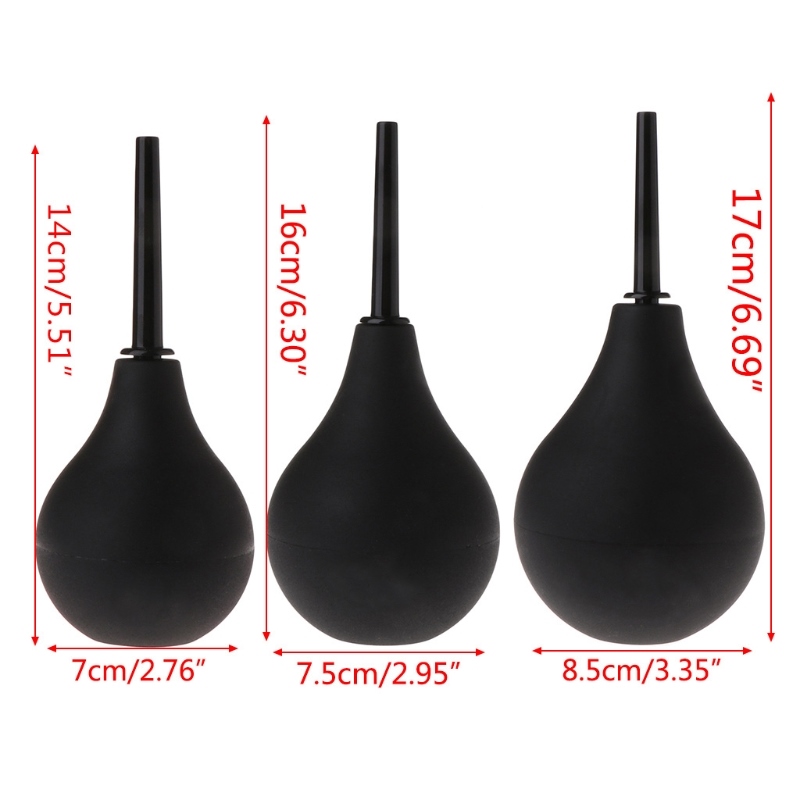 New Silicone Bulb Enema Clean Liquid Bottle Douches Medical Douche for ...