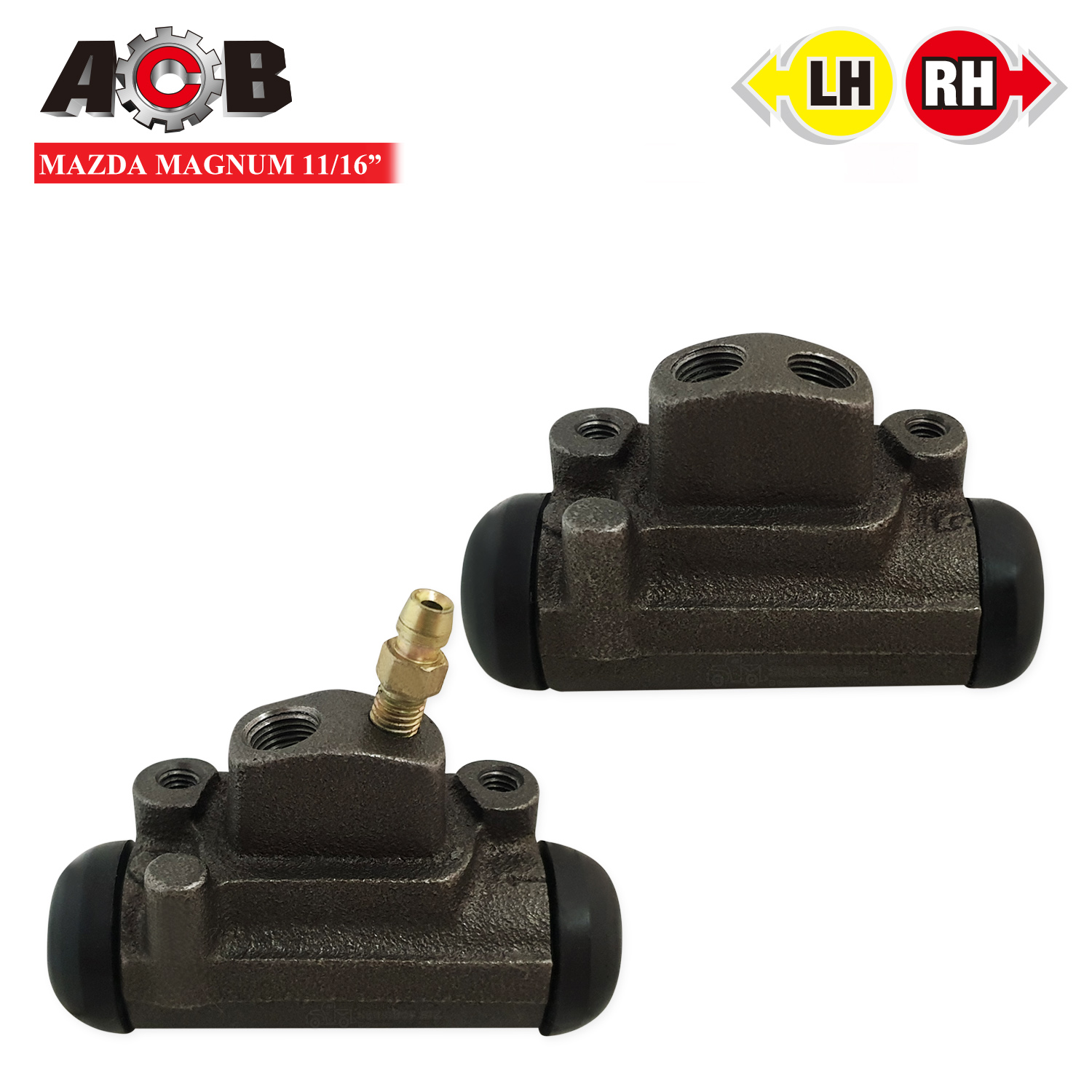 ACB กระบอกเบรคหลัง MAZDA MAGNUM 11/16นิ้ว RH-LH ข้างขวา-ซ้าย (S083-26 ...
