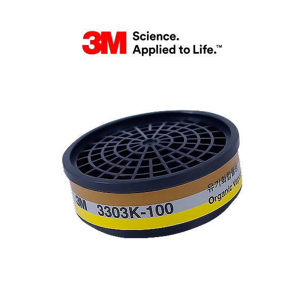 3M™ ตลับกรองไอระเหยของสารอินทรีย์และกรดแก๊ส รุ่น 3303K-100 | Lazada.co.th